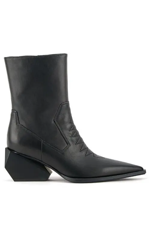 United Nude Ricky West Mid Boot - Black