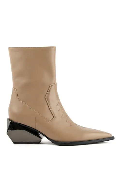 United Nude Ricky West Mid Boot - Timeless Taupe
