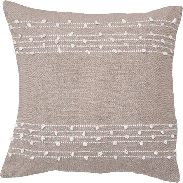 CAROL & FRANK Tabb Decorative Throw Pillow Collection - Beige