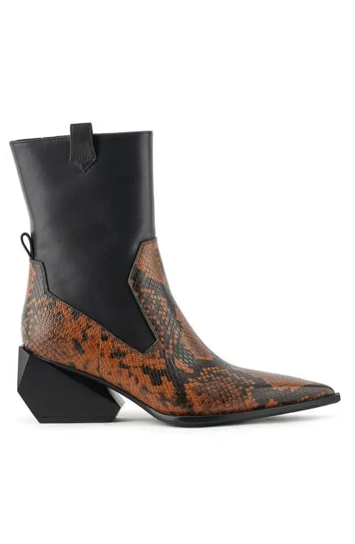 United Nude Ricky West Mid Ii Boot - Sepia