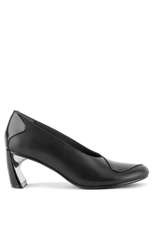 United Nude Zuma Dana Mid Pumps - Black + Silver