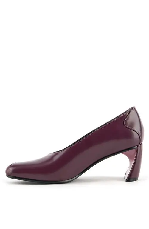 United Nude Zuma Dana Mid Heel Pumps - Fig Mix