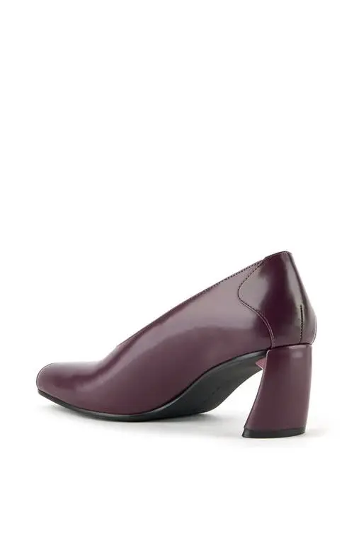 United Nude Zuma Dana Mid Heel Pumps - Fig Mix