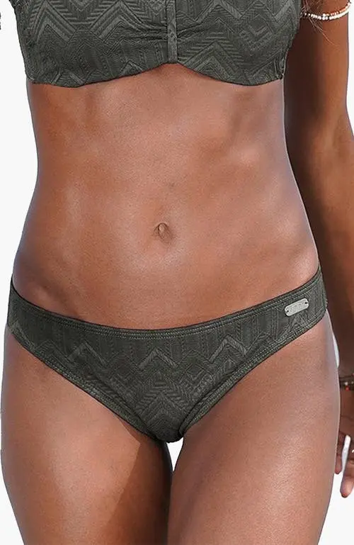 LASCANA Textured Bikini Bottom
