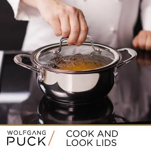 WOLFGANG PUCK 6 Piece Pots And Pan Set