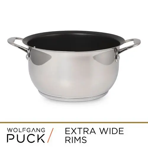 WOLFGANG PUCK 6 Piece Pots And Pan Set