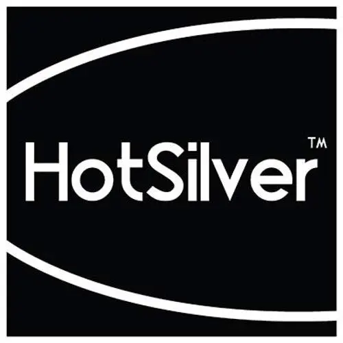 HOT SILVER Rectangular Sterling Silver Hoop Earrings