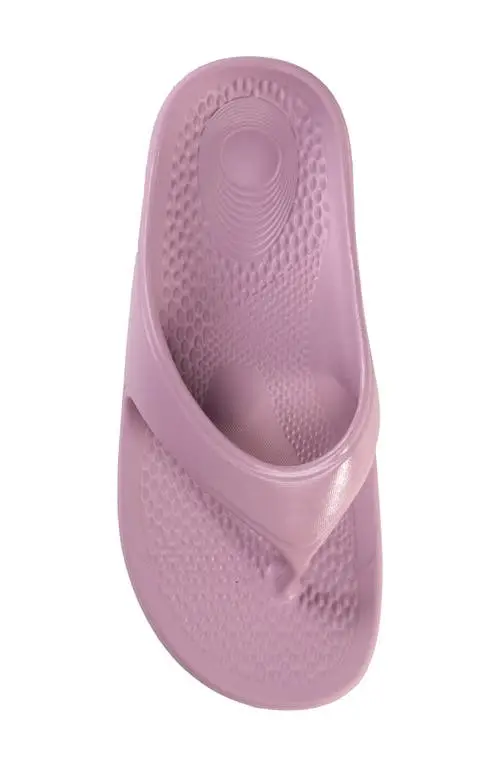 REVITALIGN Fusion Energy Flip Flop - Mauve Shadow