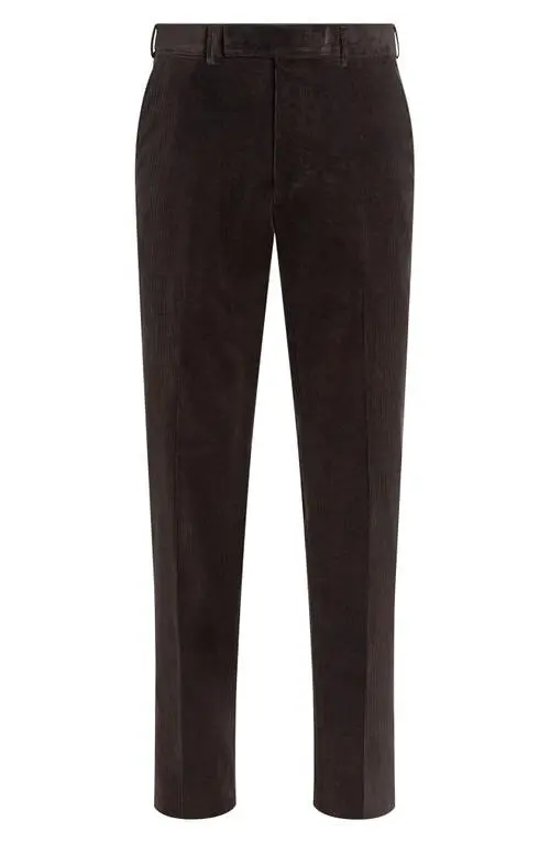 Zegna Cashco Stretch Cotton & Cashmere Corduroy Trousers