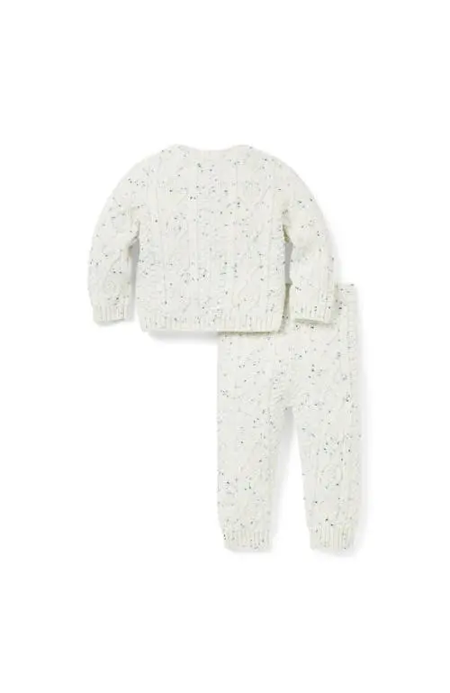 Janie And Jack Baby Cable Knit Matching Set