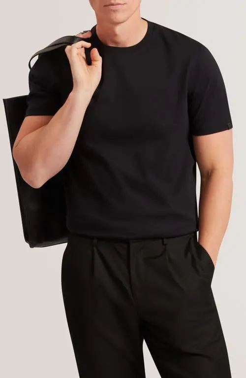 Ted Baker London Konrrad Cotton T-shirt - Black