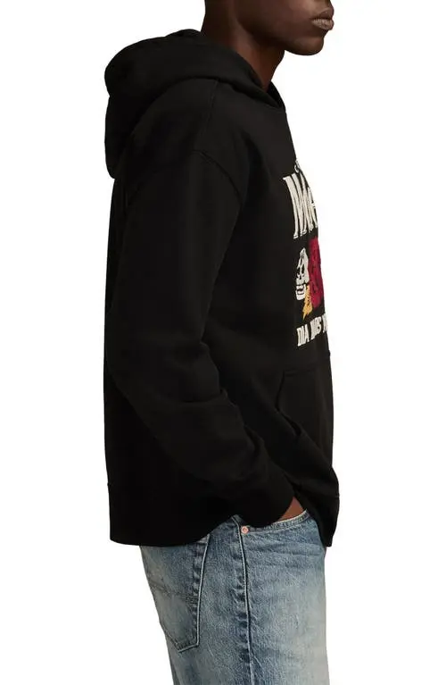 Lucky Brand Embroidered French Terry Hoodie
