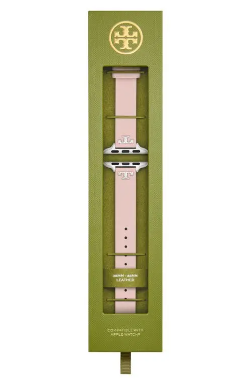 Tory Burch Leather Apple Watch® Band