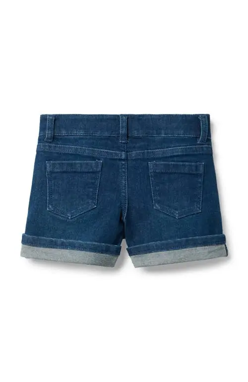 Janie And Jack Denim Cuffed Short