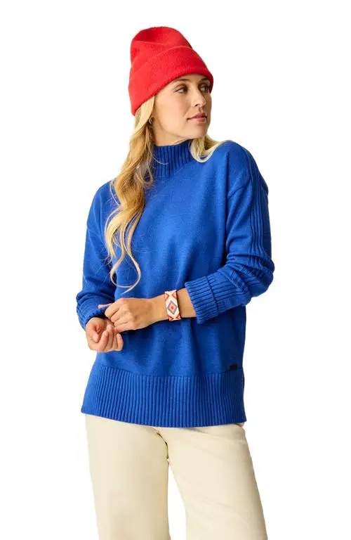 Carve Designs Woodward Sweater - Capri Heather