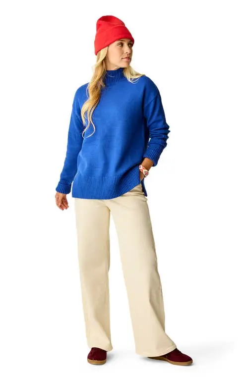 Carve Designs Woodward Sweater - Capri Heather