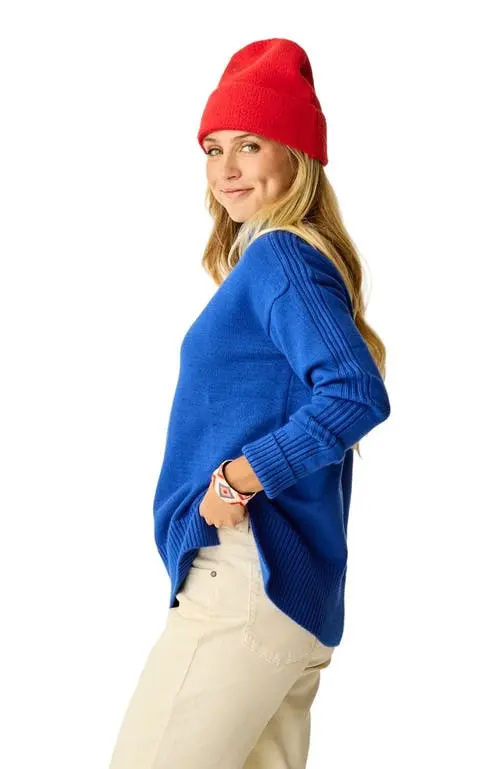 Carve Designs Woodward Sweater - Capri Heather