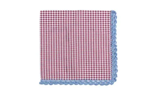 CASA EDEL Flores Crochet Napkinset Of 4