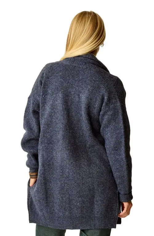 Carve Designs Priya Topper - Navy Heather