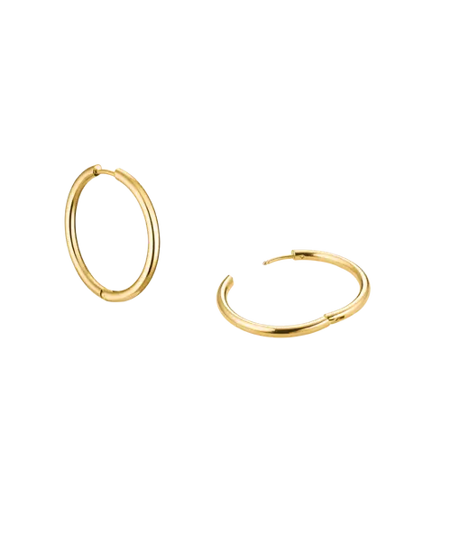 HEY HARPER Small Thin Hoop Earrings