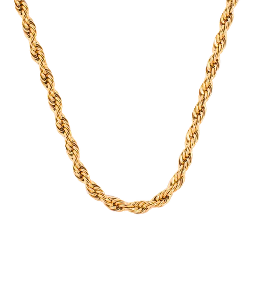 HEY HARPER Chunky Silhouette Chain Necklace - Gold