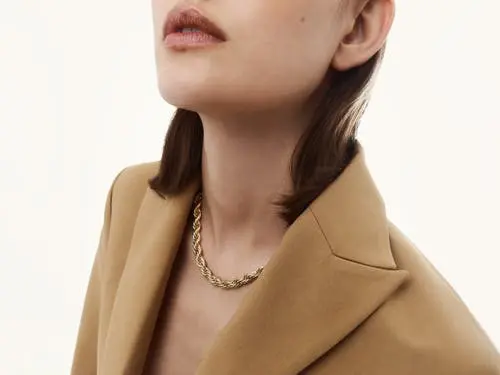 HEY HARPER Chunky Silhouette Chain Necklace