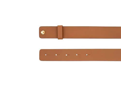 VAINCOURT PARIS L'elegante Leather Corset Belt - Camel