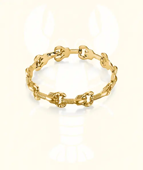 HEY HARPER Lobster Bracelet - Gold