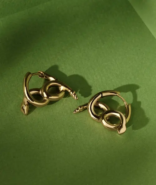 HEY HARPER Karyn Snake Earrings