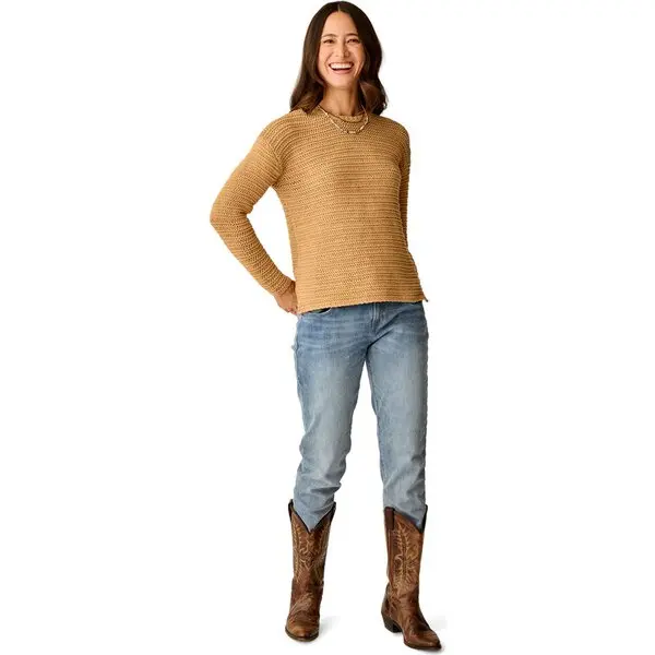 Carve Designs Clarissa Sweater - Camel