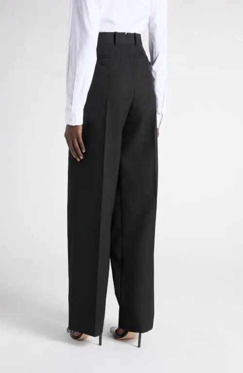 TOM FORD Fluid Straight Leg Tuxedo Trousers - Lb999 Black