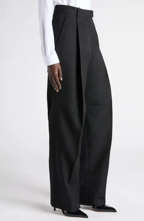 TOM FORD Fluid Straight Leg Tuxedo Trousers - Lb999 Black
