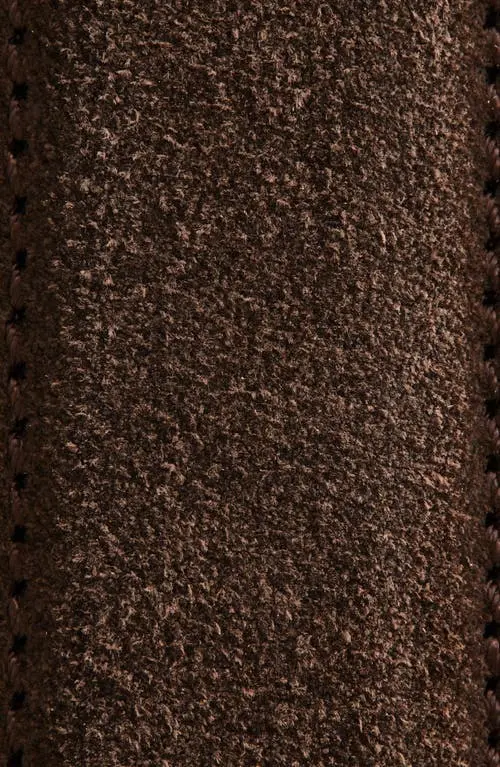 DRAKE'S Suede Western Belt