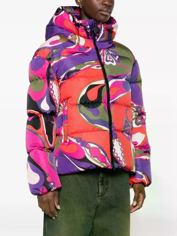 Emilio Pucci Puffer Jacket - Purple