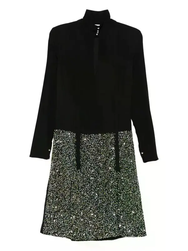 Rabanne Embellished Self-tie Dress