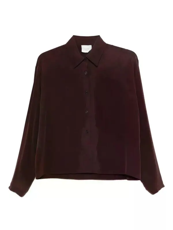 ALYSI Point-collar Shirt