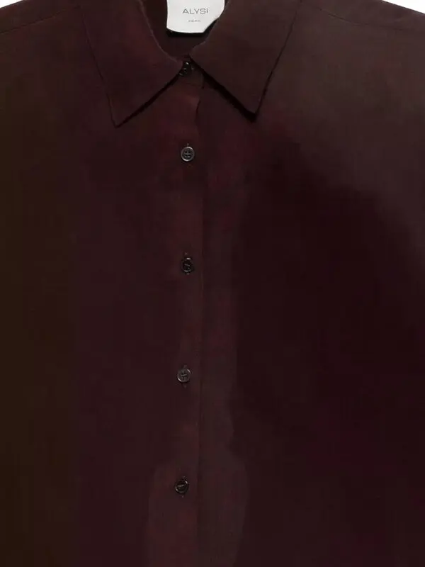 ALYSI Point-collar Shirt