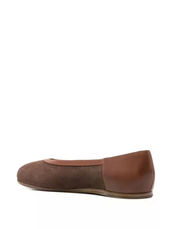ANCIENT GREEK SANDALS Aeropi Panelled Ballet Flats