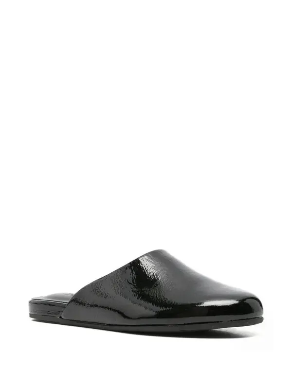 ANCIENT GREEK SANDALS Slipper Mules - Black