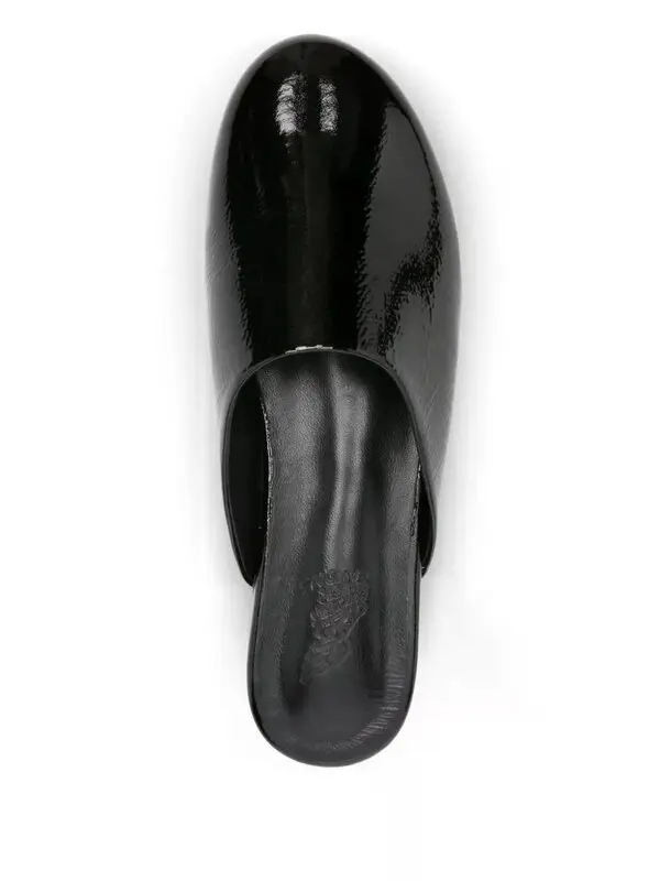 ANCIENT GREEK SANDALS Slipper Mules - Black