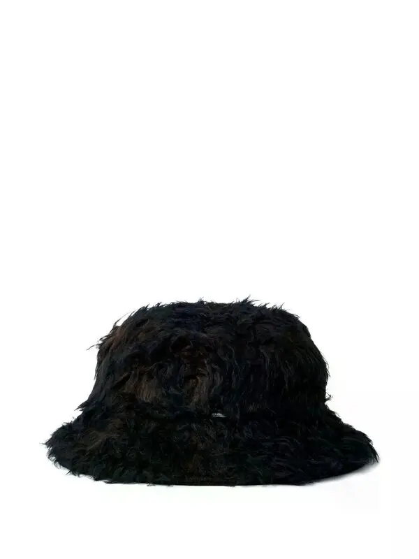 Our Legacy Hairy Texture Bucket Hat - Brown
