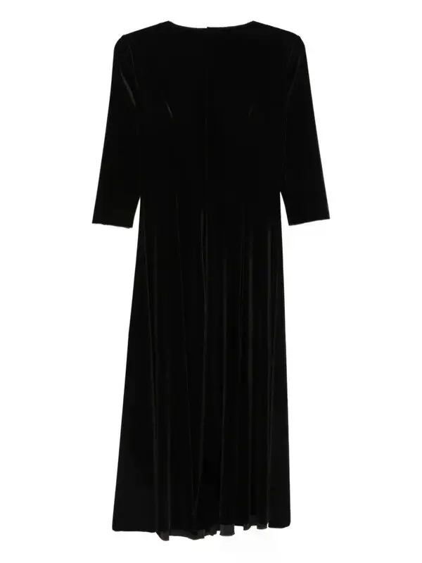 CENERE GB Round-neck Midi Dress