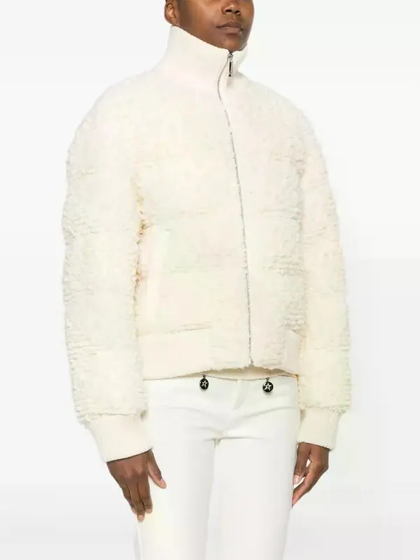 Perfect Moment Aprés Bomber Jacket - Neutrals