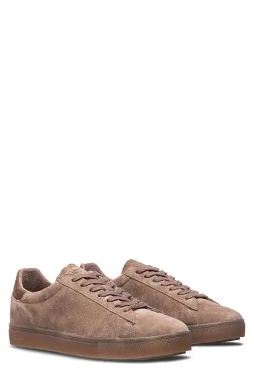 Clae Bradley Low Top Leather Sneaker - Portabella Suede