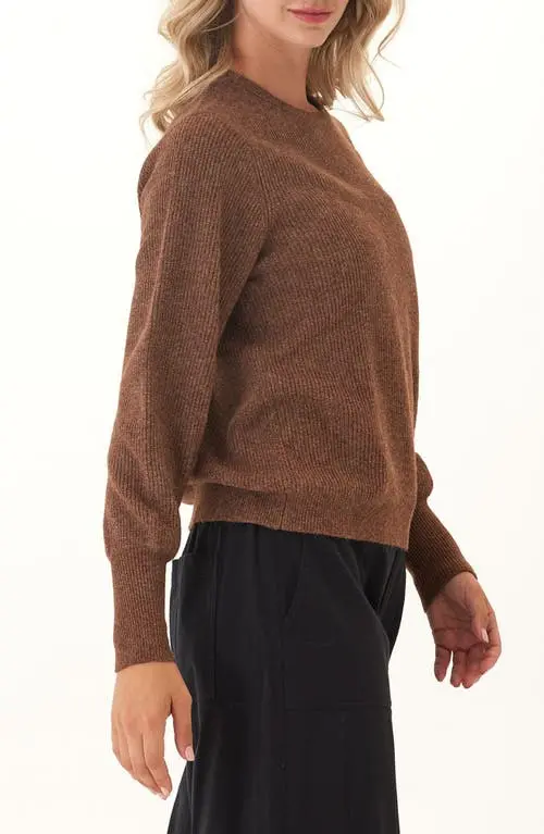 THREADS 4 THOUGHT Avalee Ribbed Sweater - Praline