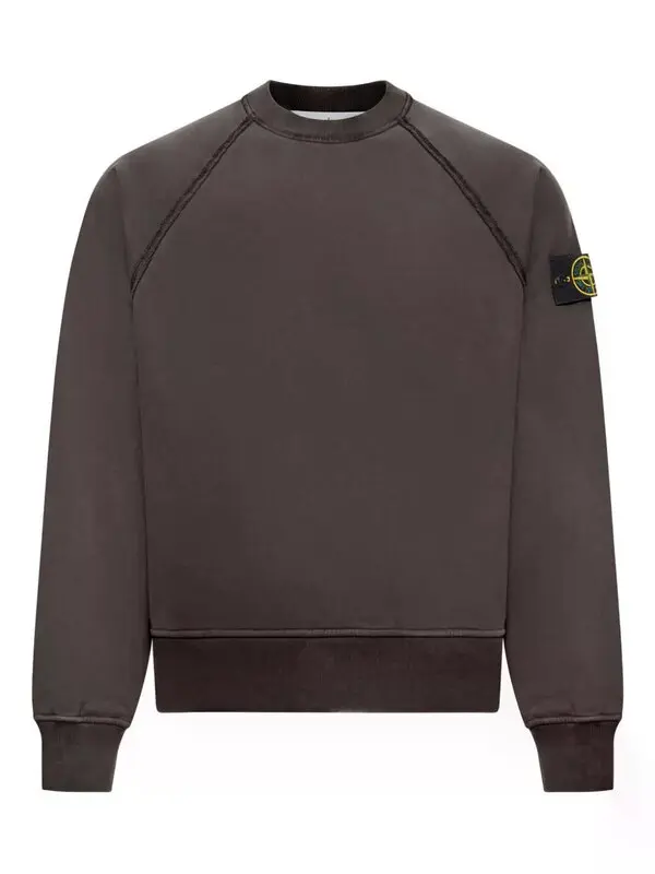 Stone Island Raglan-sleeved Sweatshirt - Grey