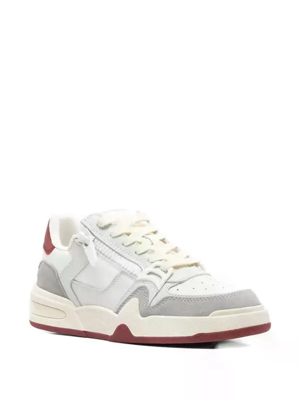 GIUSEPPE ZANOTTI Leather Sneakers - White