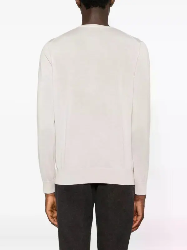 Bruno Manetti Fine-knit Jumper - Neutrals