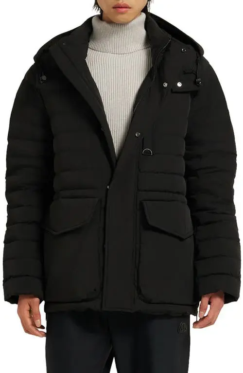 Moose Knuckles Greystone Down Jacket - Black