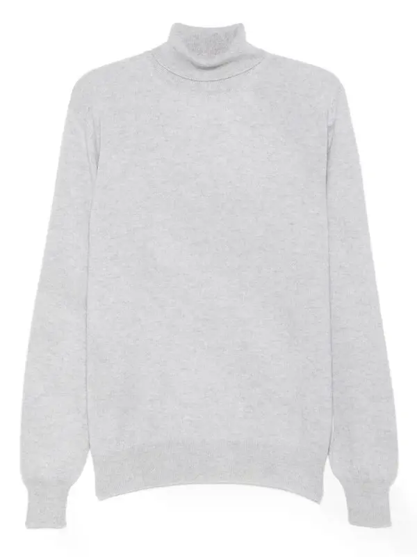 Bruno Manetti Fine-knit Jumper - Grey